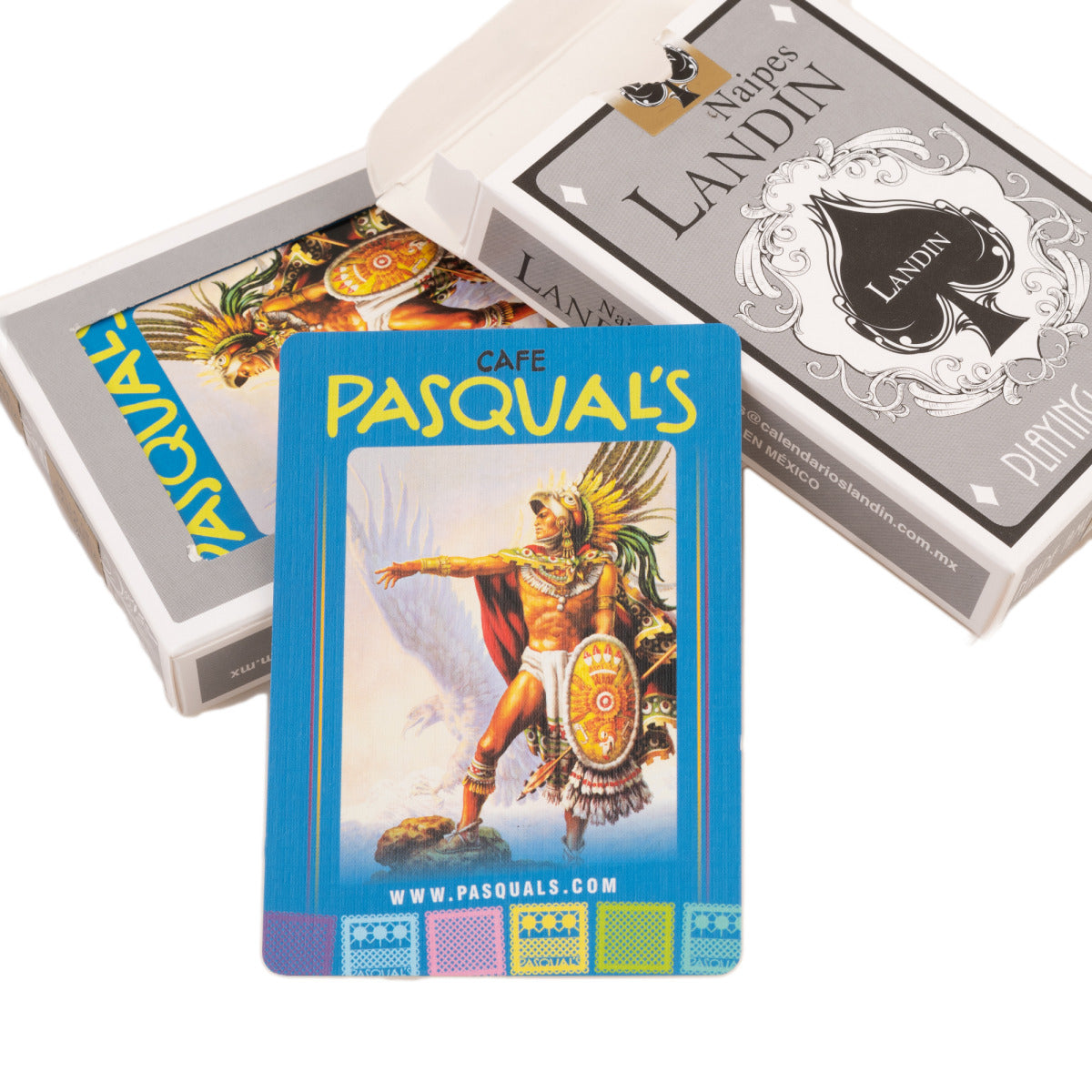 Aztec Warrior Playing Cards – Cafe Pasqual's & Art Gallery