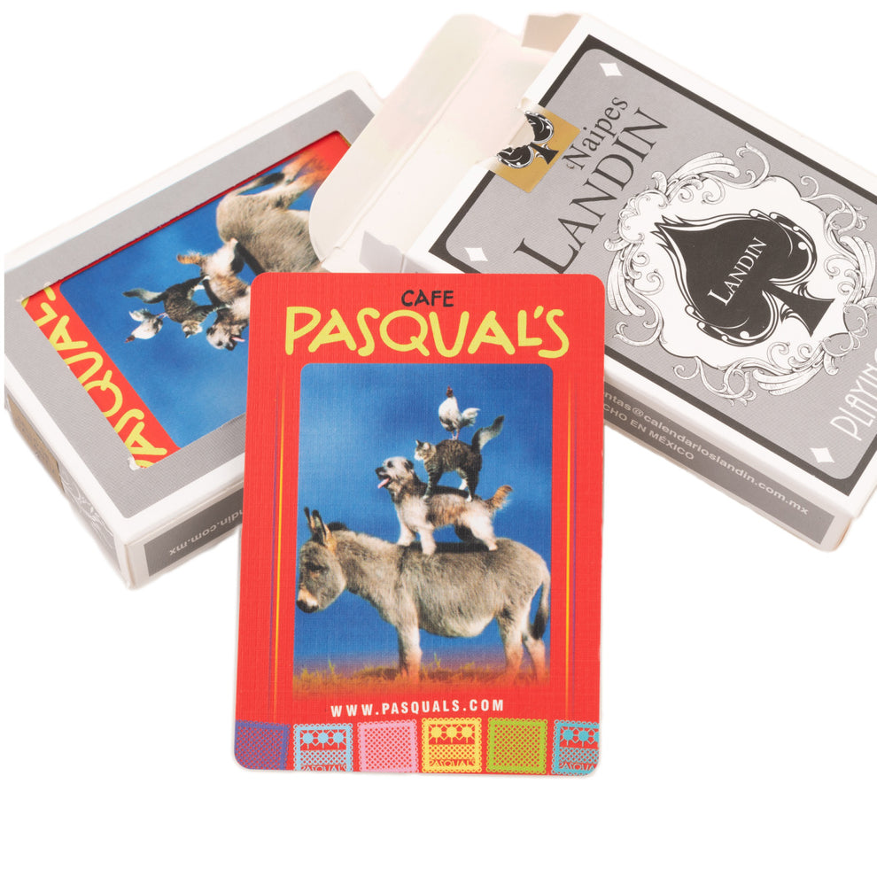 Animal Stack Playing Cards – Cafe Pasqual's & Art Gallery