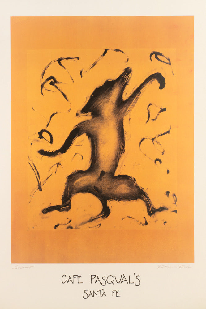 Sosimo Poster by Katharine Kagel, 30" x 22" – Cafe Pasqual's & Art Gallery