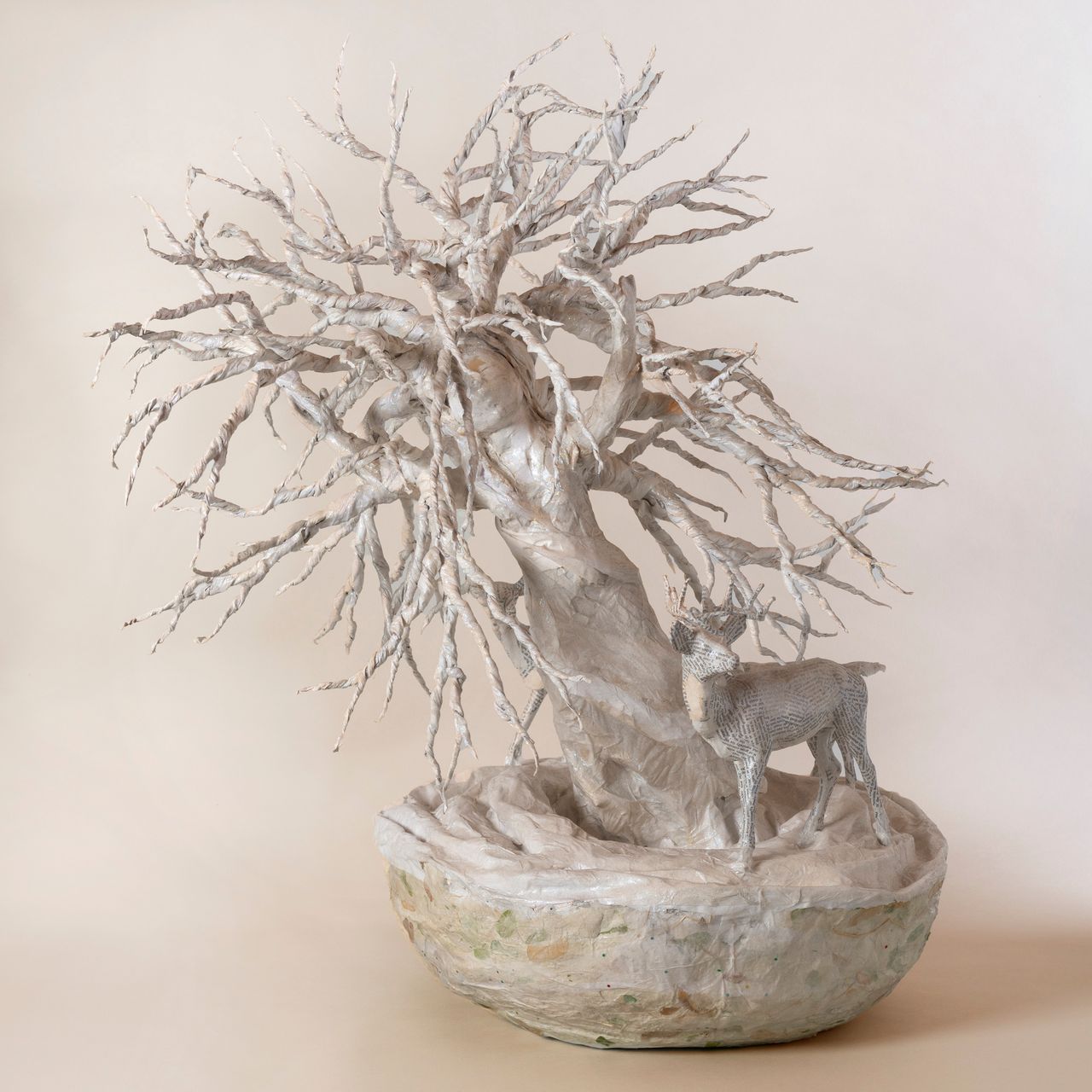 Rick Phelps ~ WInter Sister Tree, 30" x 24" x 24" – Cafe Pasqual's ...