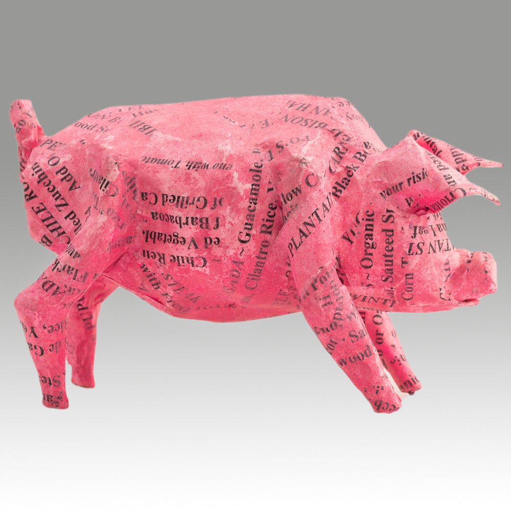 Rick Phelps ~ Hot Pink Pig – Cafe Pasqual's & Art Gallery